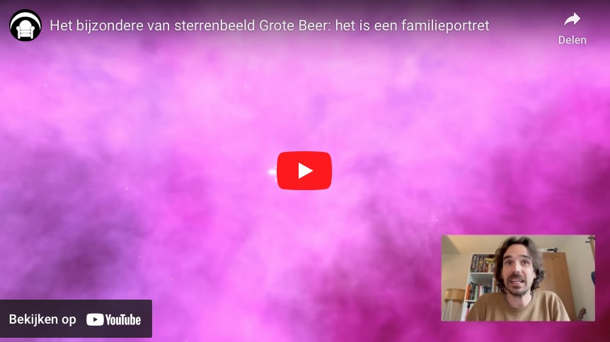Video: de sterren van Grote Beer - het Huiskamerplanetarium